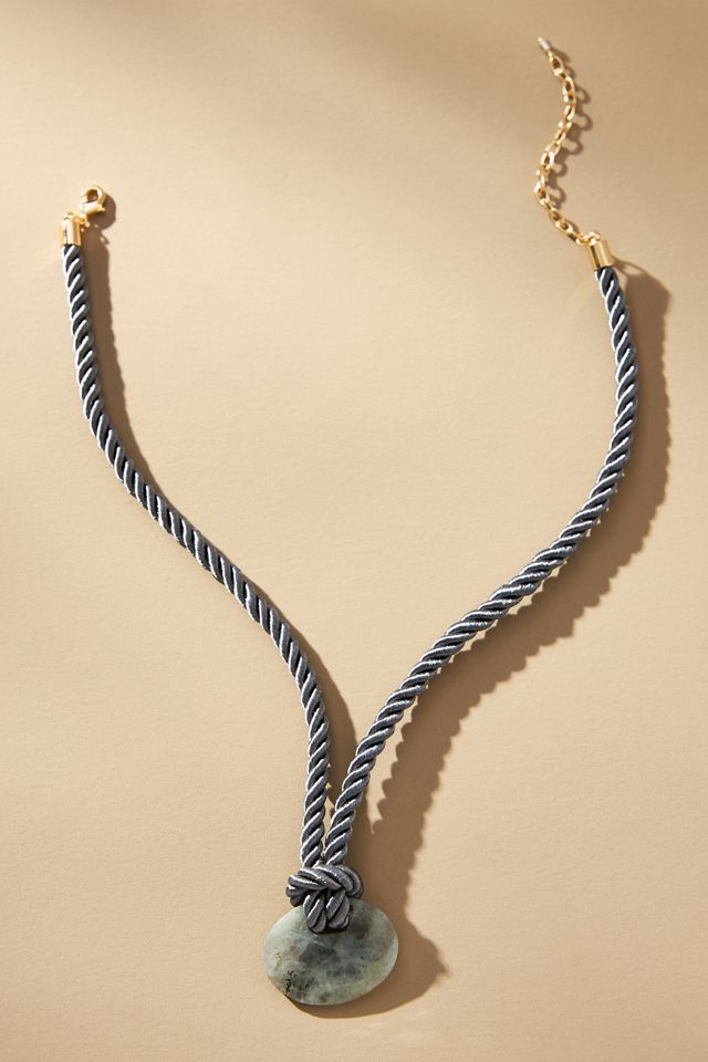 Beth Ward Pendant Rope Necklace | Anthropologie