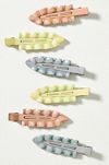 Iridescent Hair Clips, Set of 6 | Anthropologie