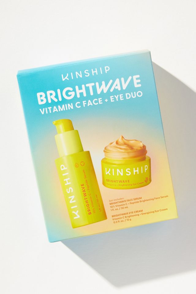 Kinship Brightwave Vitamin C Face & Eye Duo | Anthropologie