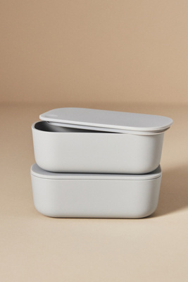 Caraway Dash Containers, Set of 2 | AnthroHome