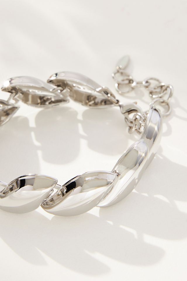 Wave Chain Link Bracelet | Anthropologie