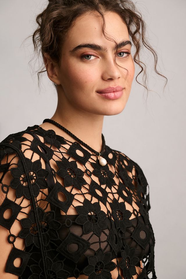 Maeve Floral Shell Top | Anthropologie