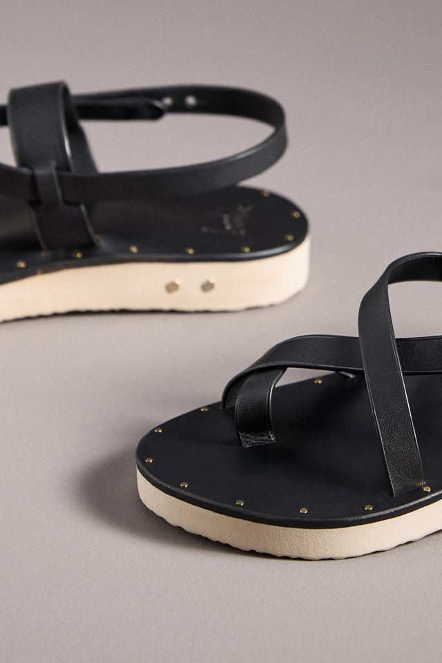 beek Wigeon Leather Toe-Ring Sandals | Anthropologie