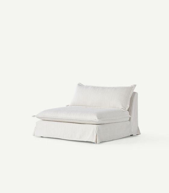 Tassa Outdoor Modular Armless Sectional | AnthroLiving