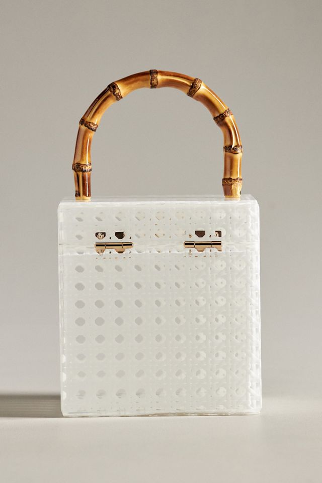 Rae of Light Acrylic Clutch | Anthropologie