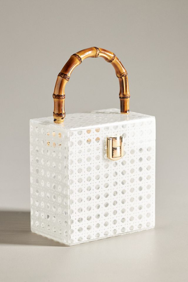 Rae of Light Acrylic Clutch | Anthropologie