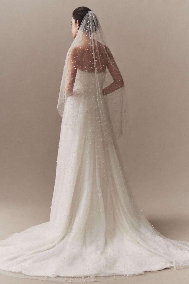 Theia Cascade Veil | Anthropologie