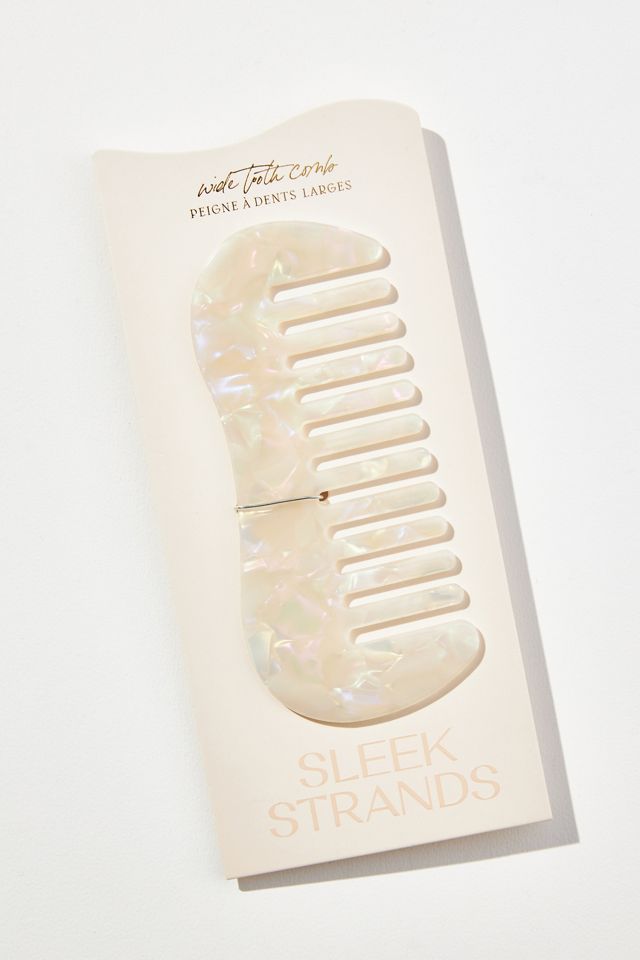 Sleek Strands Wide-Tooth Comb | Anthropologie