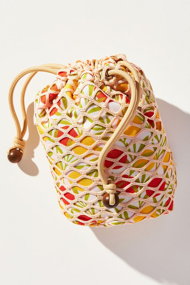 Drawstring Net Pouch | Anthropologie