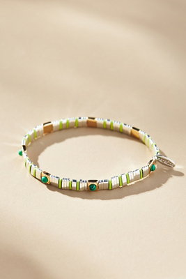 Beaded Chicklet Bracelet | Anthropologie