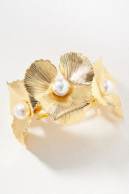 Epona Valley 14k Violet Pearl Ponytail Cuff Hair Tie | Anthropologie