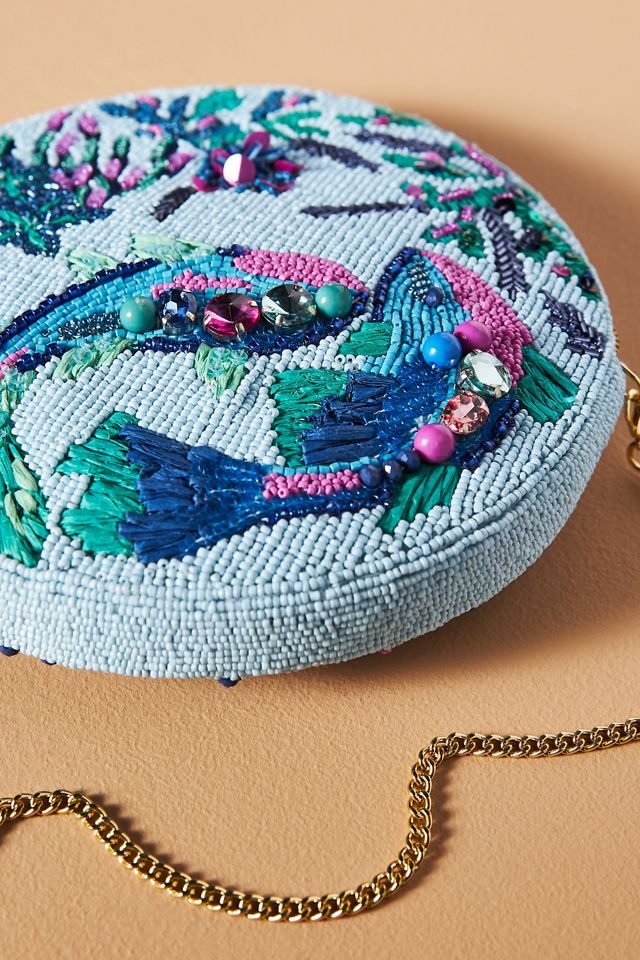 Under the Sea Beaded Pouch | Anthropologie