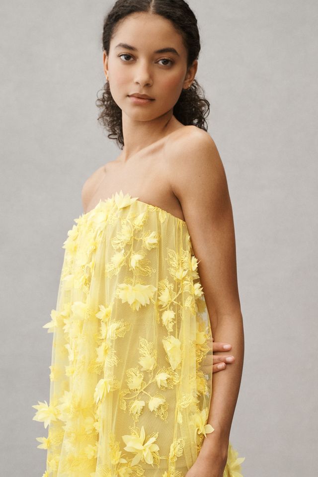 Helsi Athena Strapless Midi Gown | Anthropologie