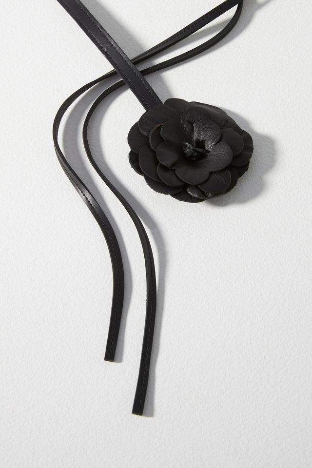 Ada Flower Tie Belt | Anthropologie