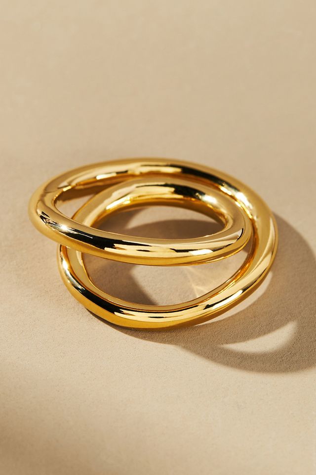 Layered Swirl Ring | Anthropologie