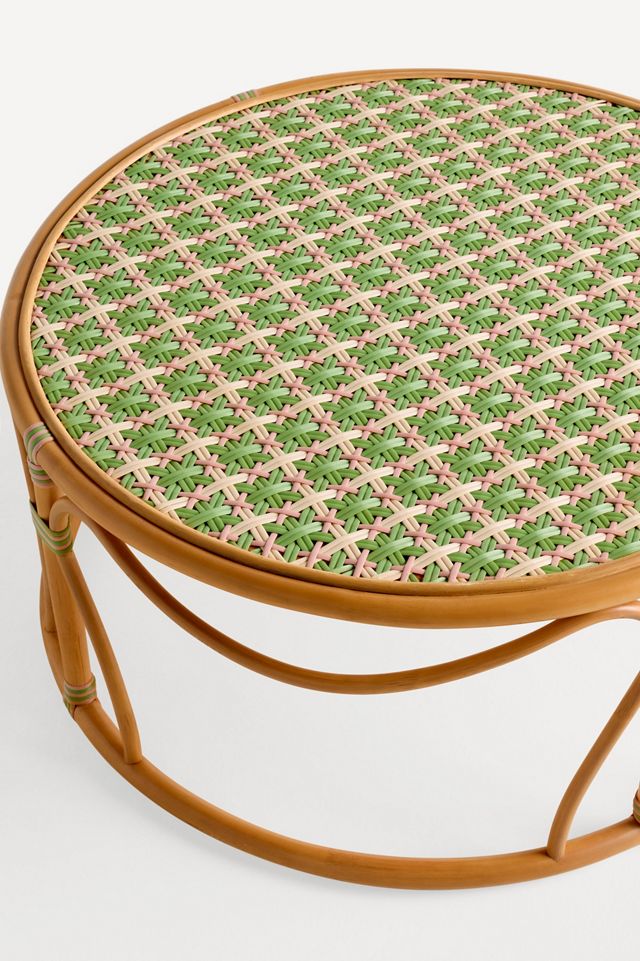 Coastal Rattan Indoor/Outdoor 36" Coffee Table | AnthroHome