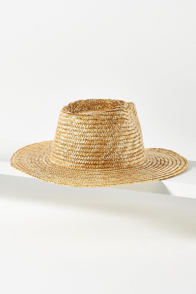 San Diego Hat Co. Embroidered Rose Fedora | Anthropologie