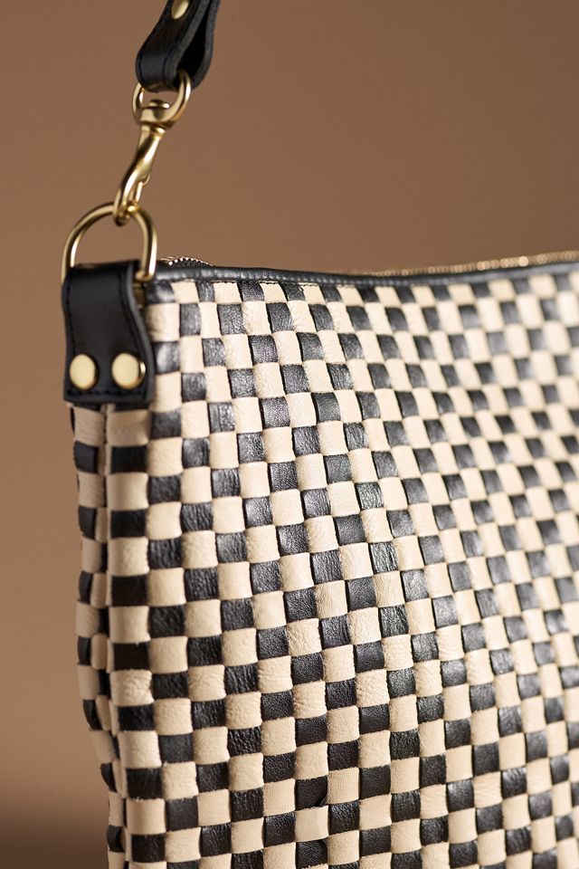 Clare V. Woven Check Moyen Messenger Bag | Anthropologie