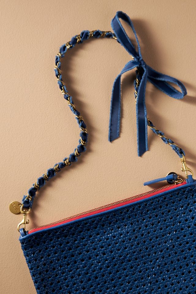 Clare V. Frayed Ribbon Chain Shoulder Strap | Anthropologie