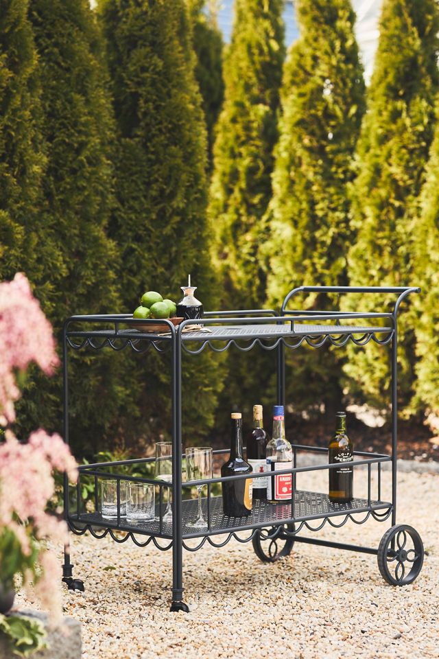 Business & Pleasure Co. The Al Fresco Bar Cart | AnthroLiving