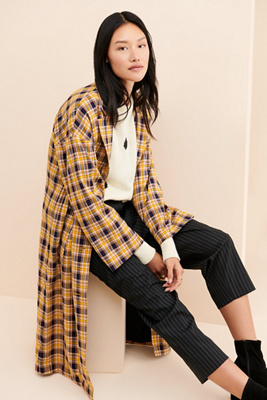 Capulet Phoenix Plaid Coat | Anthropologie