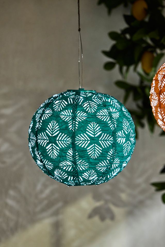 Colorful Lace Solar Lantern | AnthroLiving