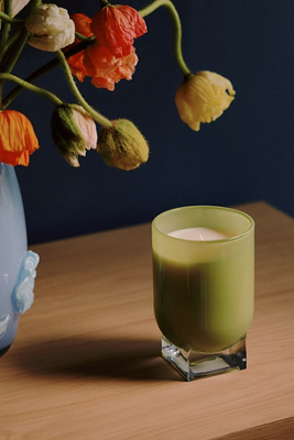 Found Notes Woody Cedar Leaf & Oak Candle | AnthroHome