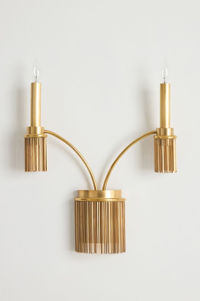 Sutton Double Sconce | AnthroLiving
