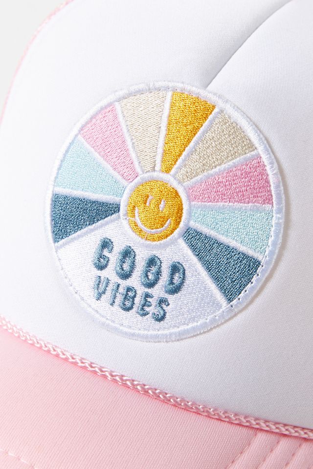 Friday Feelin Good Vibes Trucker Hat | Anthropologie