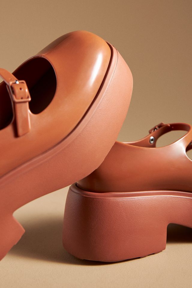 Melissa Farah Platform Mary Janes | Anthropologie