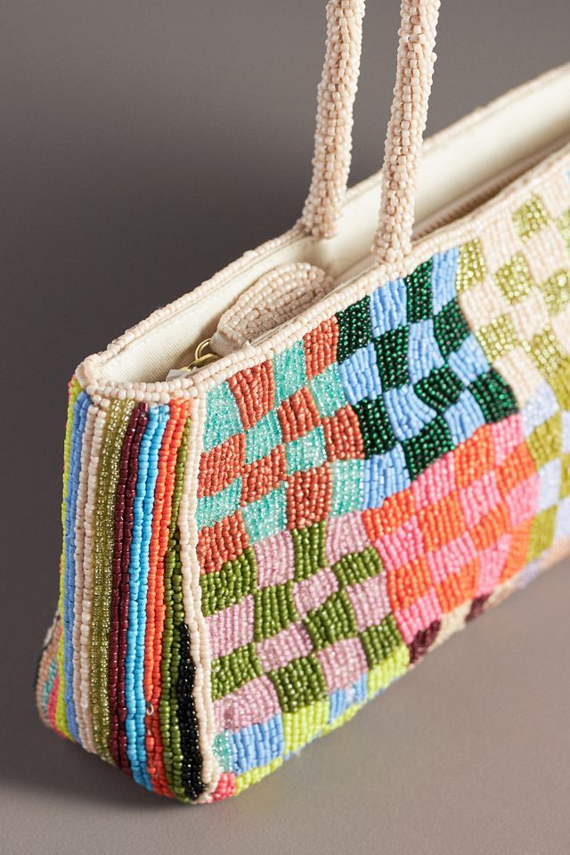 Beaded East West Shoulder Bag | Anthropologie