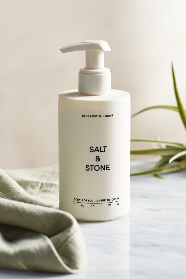 Salt + Stone Body Lotion, Bergamot + Hinoki | Terrain