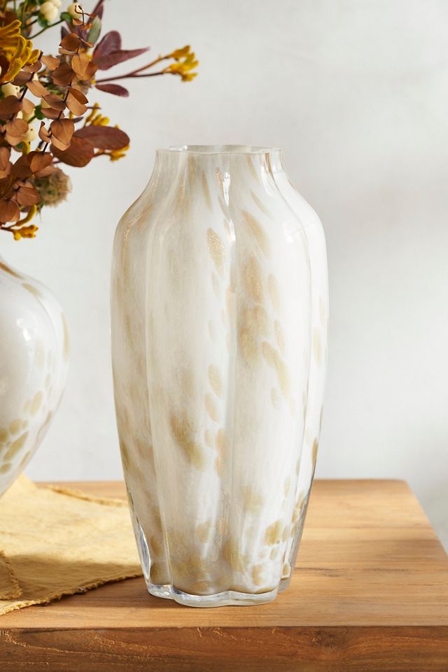 Metallic Confetti Vase | AnthroLiving