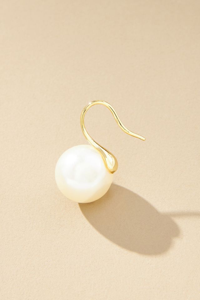 Pearl Hook Earrings | Anthropologie