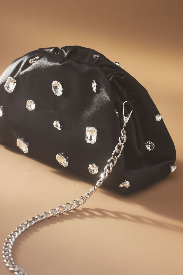 Frankie Mini Rhinestone Clutch | Anthropologie