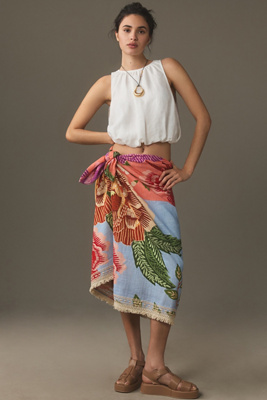 Farm Rio Flower Sarong | Anthropologie