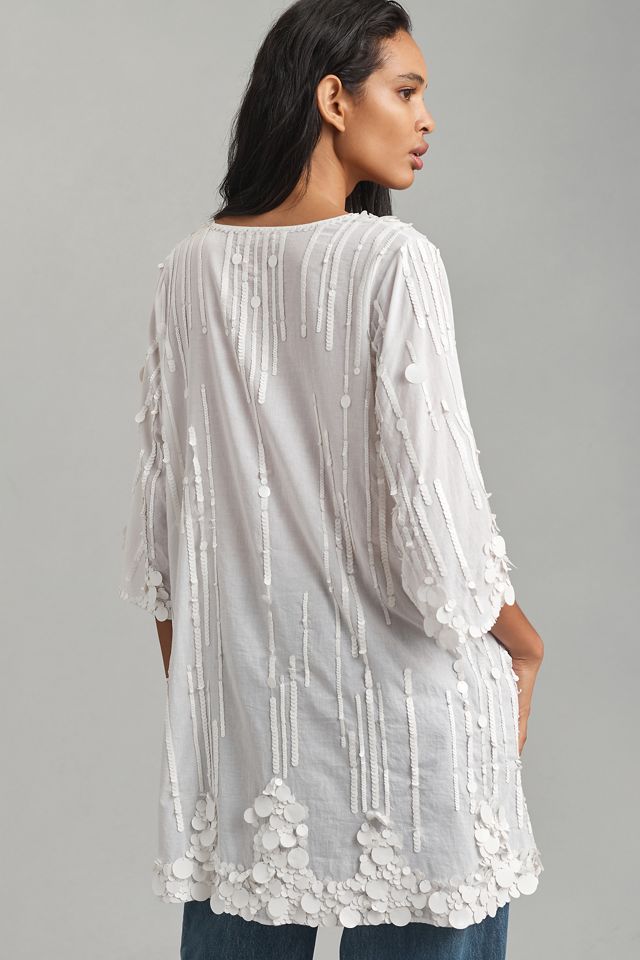 Chan Luu Embroidered Kaftan | Anthropologie