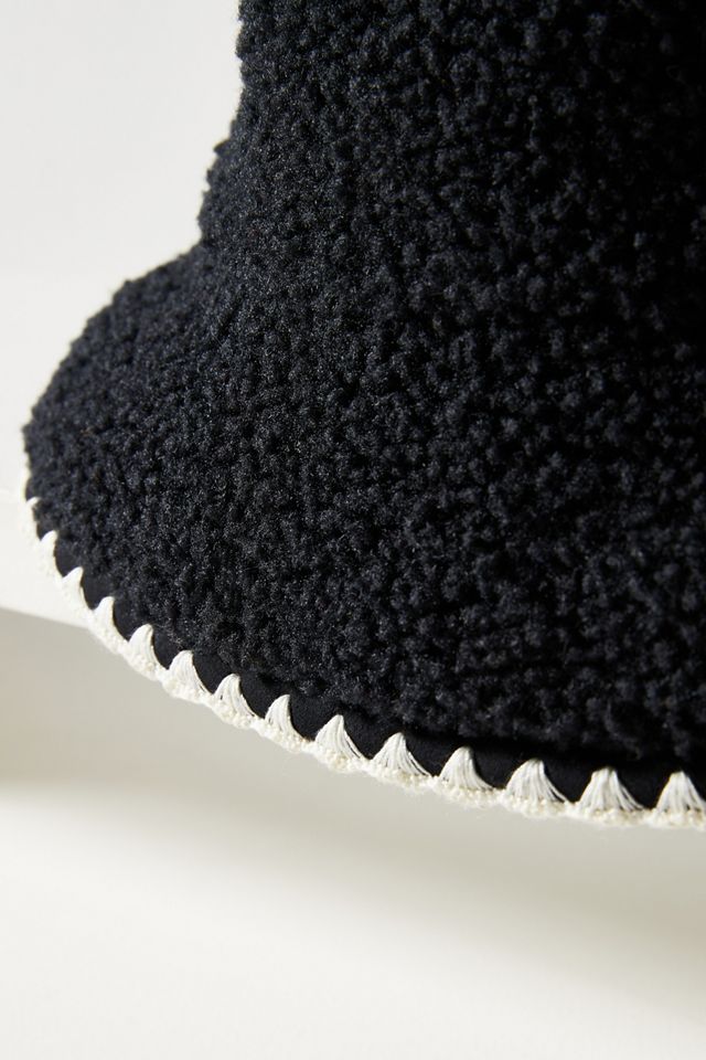 UGG® Sherpa Scallop Bucket Hat | Anthropologie