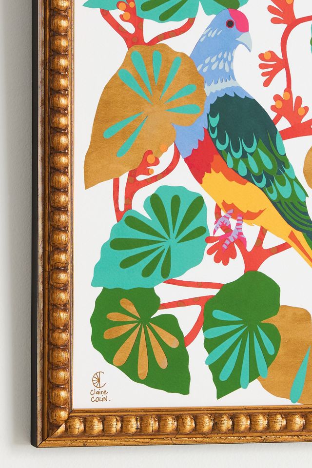 Rainbow Pigeon Wall Art | AnthroLiving