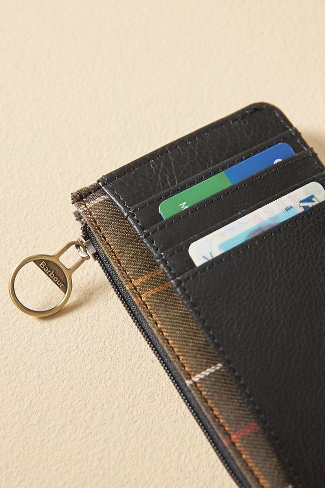 Barbour Laire Leather Card Holder | Anthropologie