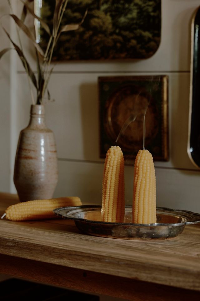 Beeswax Corn Candle | Terrain