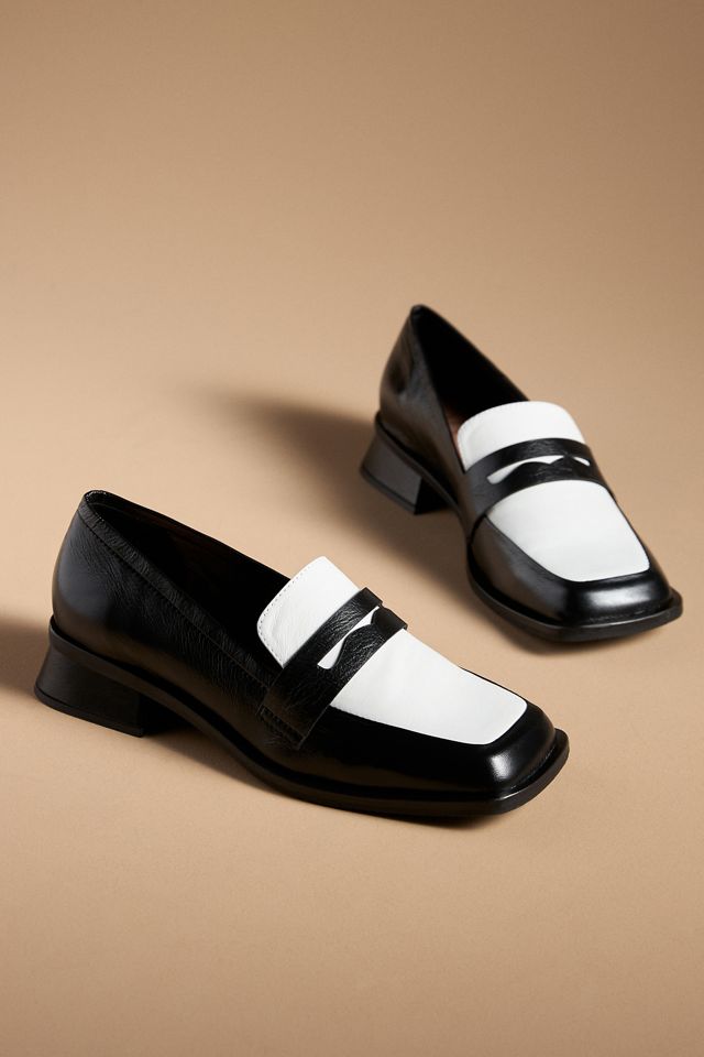 Vicenza Square-Toe Loafers | Anthropologie