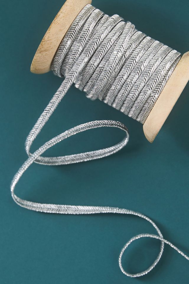 Braided Lurex Ribbon | Anthropologie