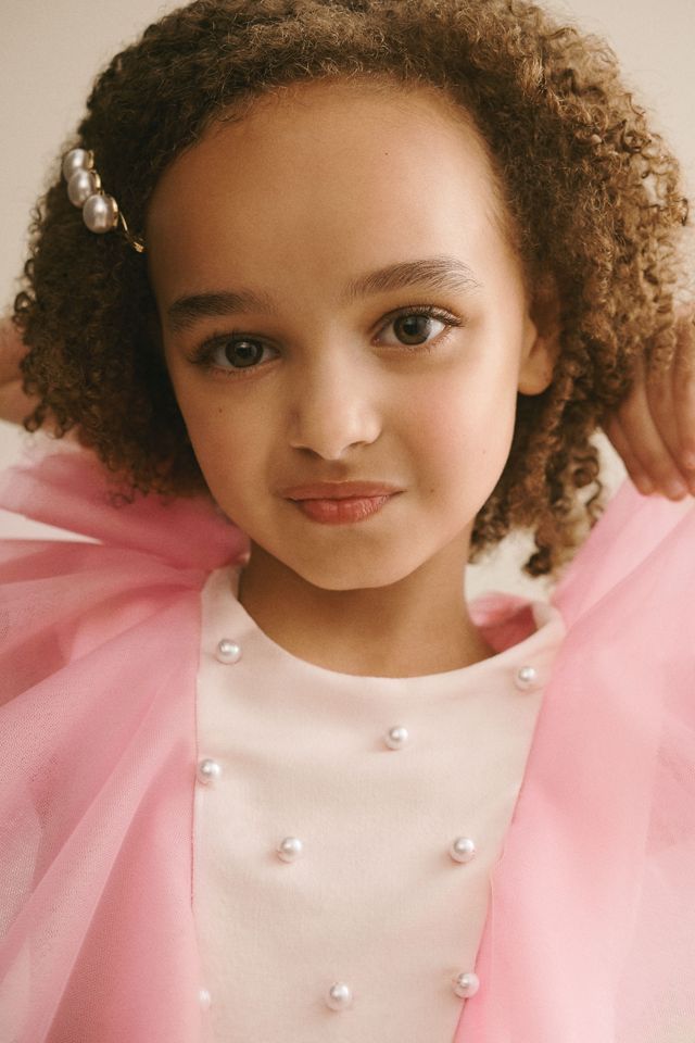 Gió Bespoke Neena Tulle Flower Girl Dress | Anthropologie