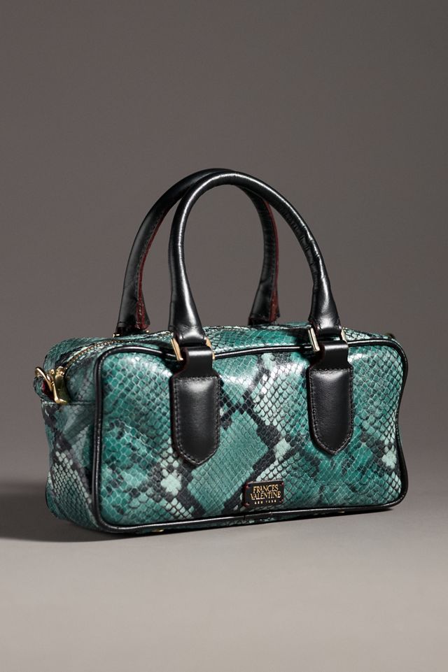 Frances Valentine Paulie Python Box Bag | Anthropologie