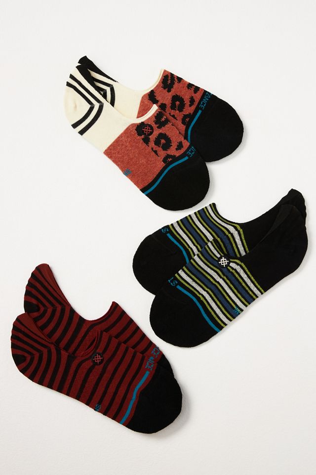 Stance Fate No-Show Socks, Set of 3 | Anthropologie
