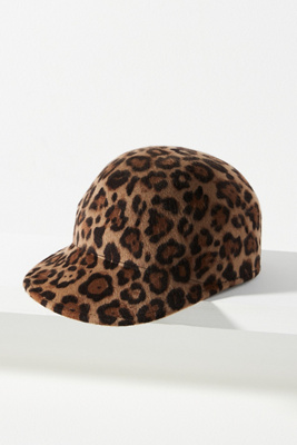 Wyeth Leopard Felt Baseball Cap | Anthropologie