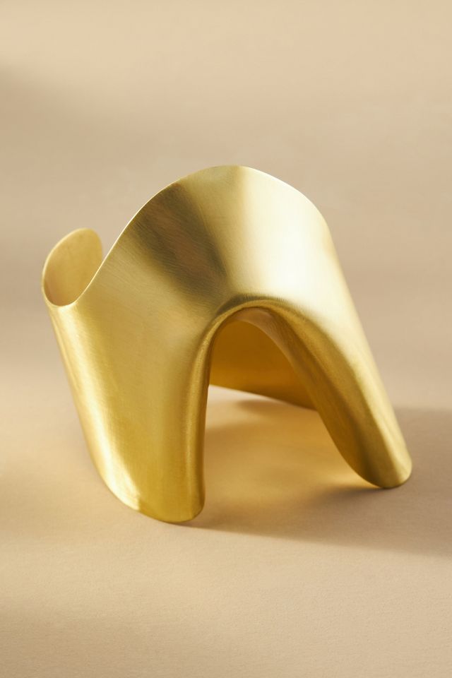 Sibilia Large Pinch Cuff Bracelet | Anthropologie