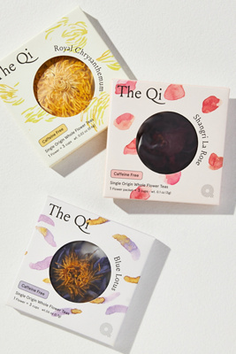 The Qi Floral Collection Whole Flower Tea | Anthropologie