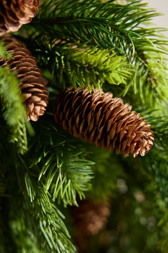 Forest Pinecone Faux Garland | AnthroLiving